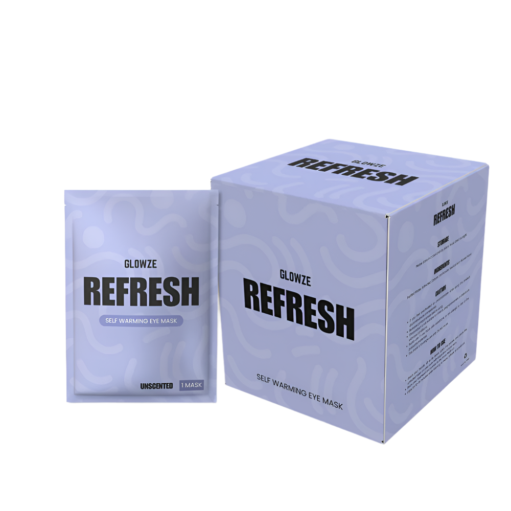 Glowze Eye Refresh - Self Heating Eye Compress
