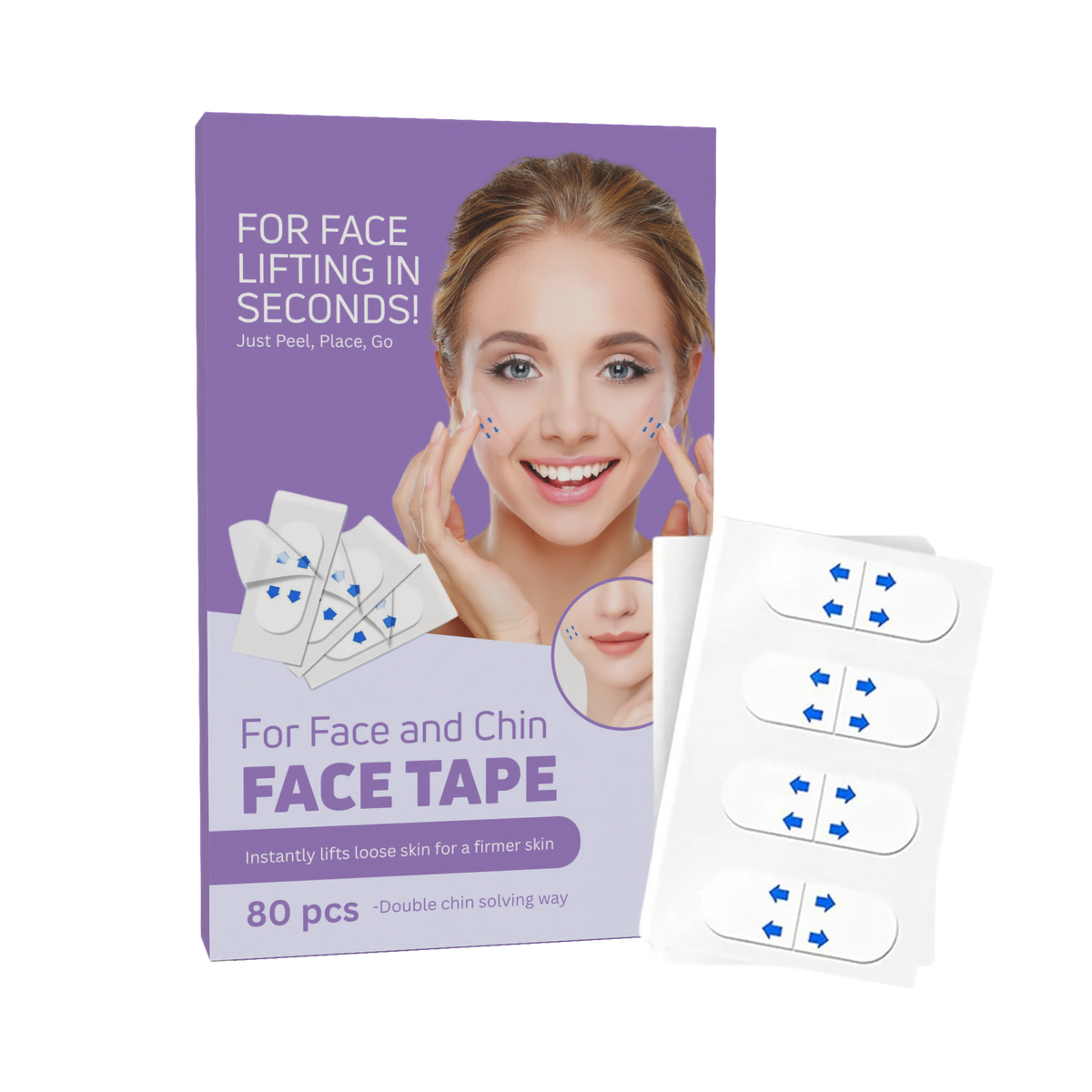 Glowze V Face Lift Patches